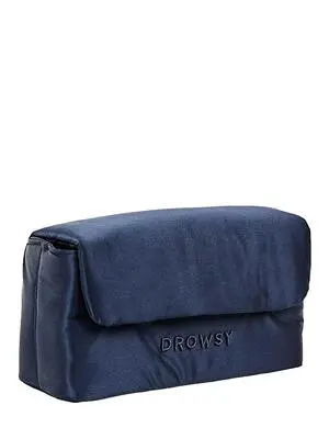 DROWSY Silk Necessaire Bag Midnight Blue