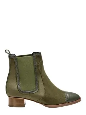 Sarah Flint Perfect Britta 30 Boots - Olive Crosta