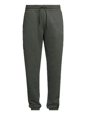 EA7 Pants Military Size Cotton, Polyester - Green