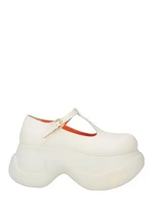 Marni Leather Loafers - Off White