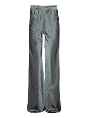 Rick Owens Drawstring Bias Pants - Blue