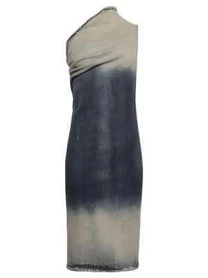 Rick Owens Athena Dress Hustler Degrade Stretch Denim - Grey