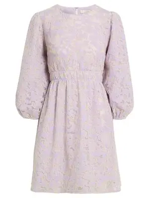 Stine Goya Nadia Embroidered Tulle Mini Dress - Lilac