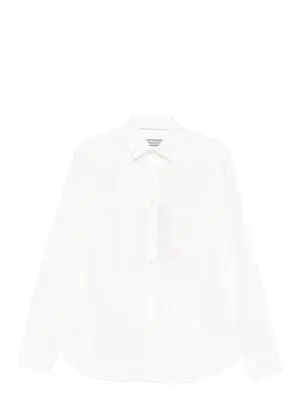 Canali Pocket Cotton Shirt - White