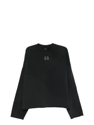 44 LABEL GROUP Crew-neck Sweatshirt - Black