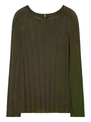 Tory Burch Ribbed Sweater - Green