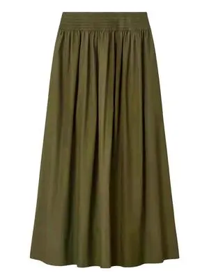 TORY BURCH Pleated Midi Skirt