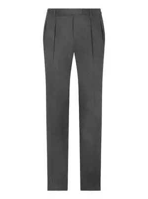BOGLIOLI Pleated Wool Trousers