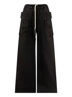 Rick Owens Drawstring-waistband Trousers - Black