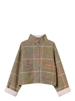 TWINSET Reversible Checked Jacket