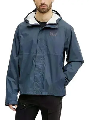 Helly Hansen Hooded Zip-front Jacket - Blue