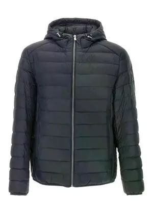 BOSS Padded Hooded Jacket - Blue