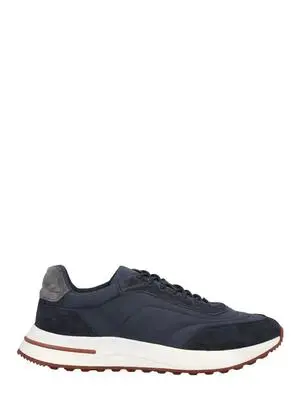 LORO PIANA Suede-Panel Nylon Sneakers