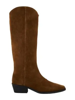 BLACK SUEDE STUDIO Lane Boots - Tobacco