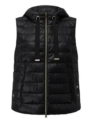 Herno Nylon Ultralight Sleeveless Jacket - Black