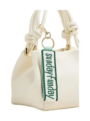 Anthropologie Beaded Bag Charm - Green