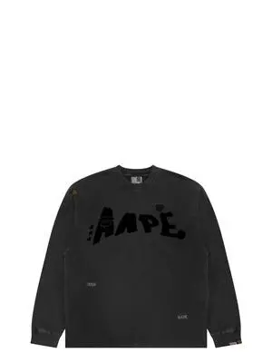 AAPE BY *A BATHING APE® Logo-print Sweatshirt - Black