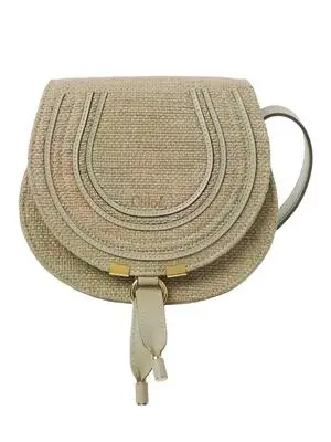 Chloé Marcie Saddle Cross Body Bag - Neutrals