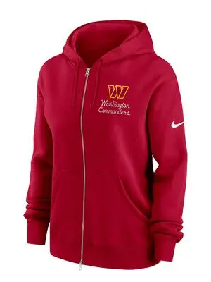 Nike Washington Commanders Phoenix Rewind Nfl Full-zip Hoodie - Red