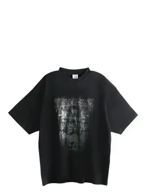 Vetements Cotton T-shirt - Black