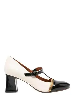 Chie Mihara 70mm T-bar Block-heel Pumps - Black