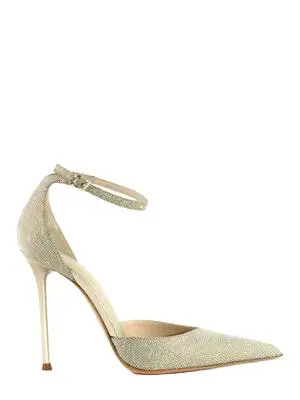 SERGIO LEVANTESI 110mm Rhinestone-Embellished Ankle-Strap Pumps