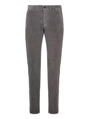SLOWEAR Corduroy Cotton Trousers - Grey