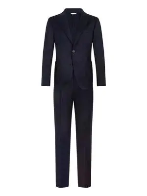 Boglioli Two-button Patch-pocket Suit - Blue