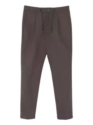 Herno Pleated Drawstring Trousers - Grey