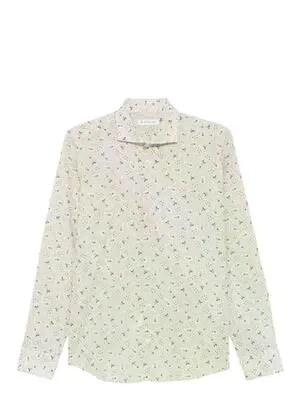 MANUEL RITZ Paisley-print Shirt - Neutrals