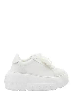 Casadei Pearl-embellishment Sneakers - White