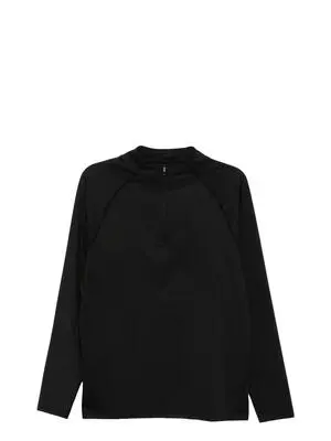 CONDITION WEAR Core Zip Top - Black