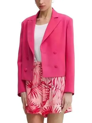 LIU JO LIU JO Double-Breasted Cropped Blazer