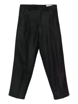 BE ABLE Pleated Trousers - Black