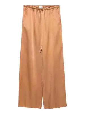 ALYSI Drawstring Trousers - Brown
