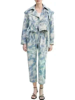 IRO PARIS Cloud-Print Jeans