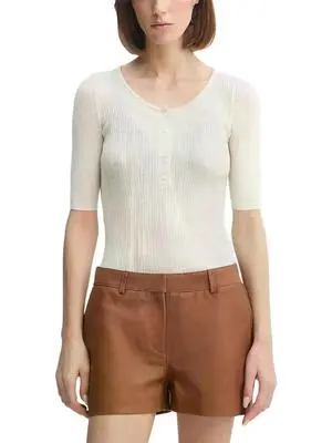 HERSKIND Cotton Shorts - Neutrals