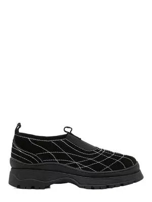 NICOLE SALDANA Sacha Leather Loafers - Black