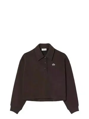 LACOSTE Polo-Neck Sweatshirt