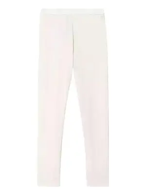 TWINSET Satin-detail Trousers - White