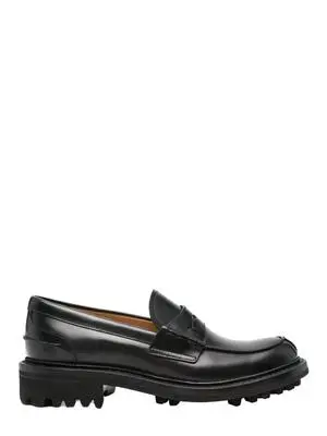 Church's Leather Penny Loafers - Black