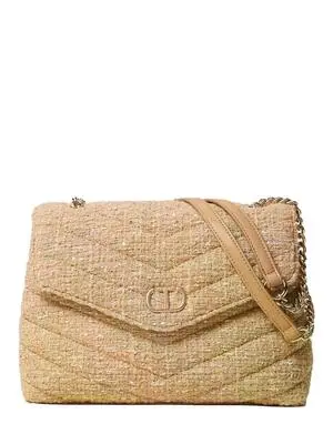 TWINSET Quilted Flap Bag - Neutrals