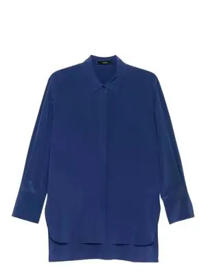 JOSEPH Button-Down Silk Shirt