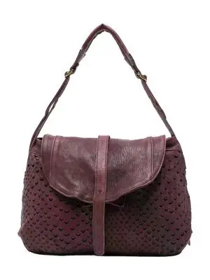 MIALUIS Leather Shoulder Bag