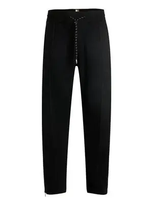 BOSS Seam-detail Trousers - Black