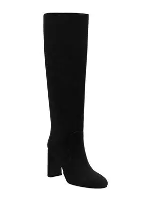 STUART WEITZMAN Babette Tubo 85 Boots - Black Suede