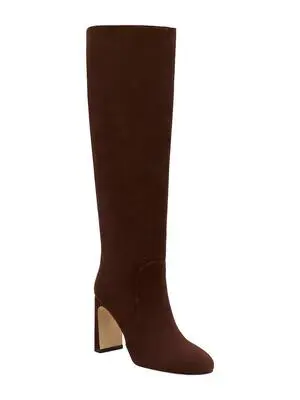 STUART WEITZMAN Babette Tubo 85 Boots - Walnut