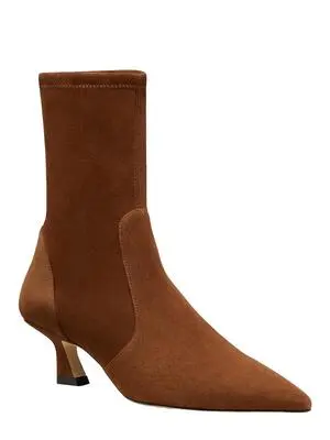 STUART WEITZMAN Vinnie Bootie 50 - Deep Coffee