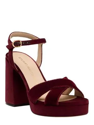 STUART WEITZMAN Dayna Platform Sandal Boysenberry