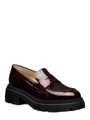 STUART WEITZMAN Hudson Lite Loafer - Dark Brown